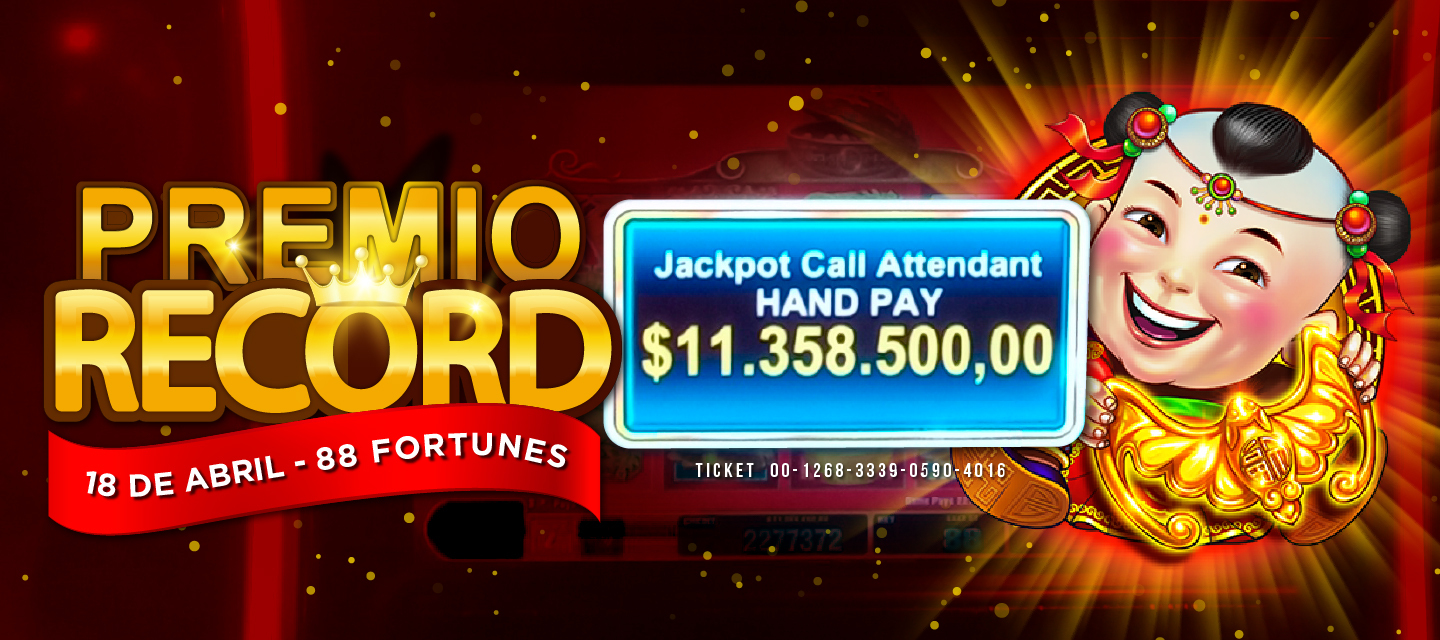 Premio Récord total en Bingo Oasis